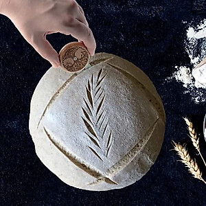 Ufo Bread Lame Scoring Tool - Bread Lame Cutter for Sourdough Bread Bakers Bread Razor Scorer Blade Banneton Cutter Scoring Knife Making Bakers Lame Handcrafted Lame with Ebook and 5 Razor Blades…