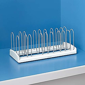 YouCopia Pan and Lid Rack Extra Wire Dividers, Gray