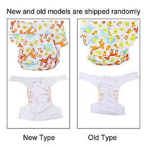 Adult Diapers, Washable Incontinence Underwear for Women Adjustable Elderly Diapers Breathable Adult Diaper for Elderly Anti-Leakage Adult Diapers Underwear Cloth Diaper(A51)