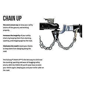 Fastway Chain UP Safety Chain Holder for Ball Mount 82-00-3065