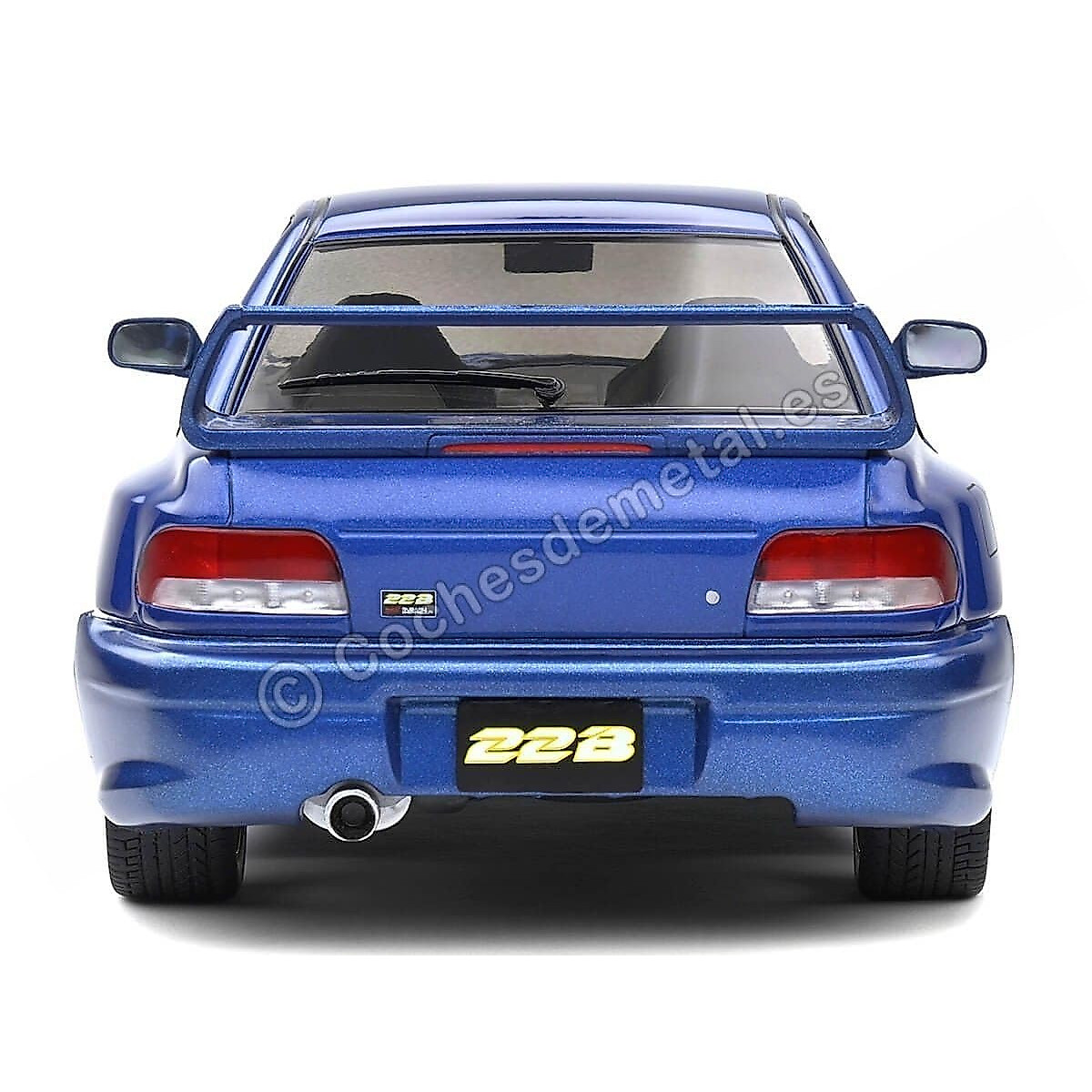 Solido S1807402 1:18 Subaru Impreza 22b #3 Rallye Monte-Carlo 1998 Collectible Miniature car, Multi