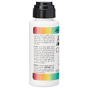 Ranger Archival Ink Cleaner, 3.6 x 3.6 x 10 cm, Transparent