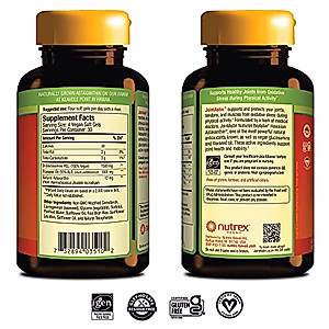 Nutrex Hawaii JointAstin - 12 mg, 120 Softgels - Joint Support Supplement with Glucosamine & BioAstin Hawaiian Astaxanthin - Farm-Direct Antioxidant Supplement Joint, Eye, Skin & Immune System Health*
