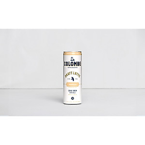 La Colombe Vanilla Draft Latte - 9 Fl. Oz. 4 Pack - 100% Arabica, Single-Origin, Brazilian Cold Brew Coffee with Lactose-Free Foamy Milk, Premium Coffee On the Go, 115mg Natural Caffeine