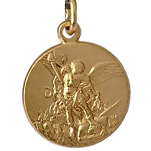 SAINT MICHAEL THE ARCHANGEL MEDAL - PATRON SAINT OF POLICE - 100% MADE IN ITALY
