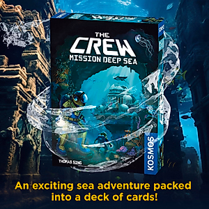 The Crew - Mission Deep Sea | Card Game | Cooperative | 2 to 5 Players | Ages 10+ | Trick-Taking | 32 Levels of Difficulty | Endless Replayability