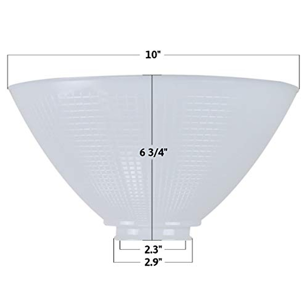 10 Inch Diameter Reflector-Type Replacement Shade