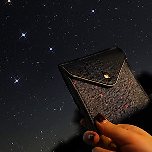 Rose Lake Women Wallet (5 Pack) Bifold Pocket Change Purse RFID Blocking Pouch with Snaps Closure Gifts for Girls (Mult Color-5 Pcs)