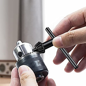 Chrome Vanadium Steel Drill Chuck Wrench 4 Pieces Drill Press Replacement Drill Chuck Keys Kit
