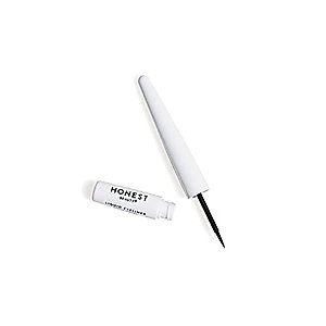 Honest Beauty Liquid Eyeliner Vegan Smudge Flake Transfer Proof Carbon / Silicone Free Cruelty Free Ophthalmologist Tested 0.058 fl. oz, Black