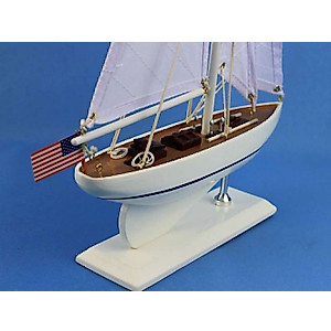 Hampton Nautical Intrepid Sailboat, 16"