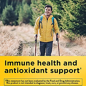 Nature Made Extra Strength Zinc Supplements 30 mg, Dietary Supplement for Immune Health and Antioxidant Support, 60 Zinc Gummies, 30 Day Supply