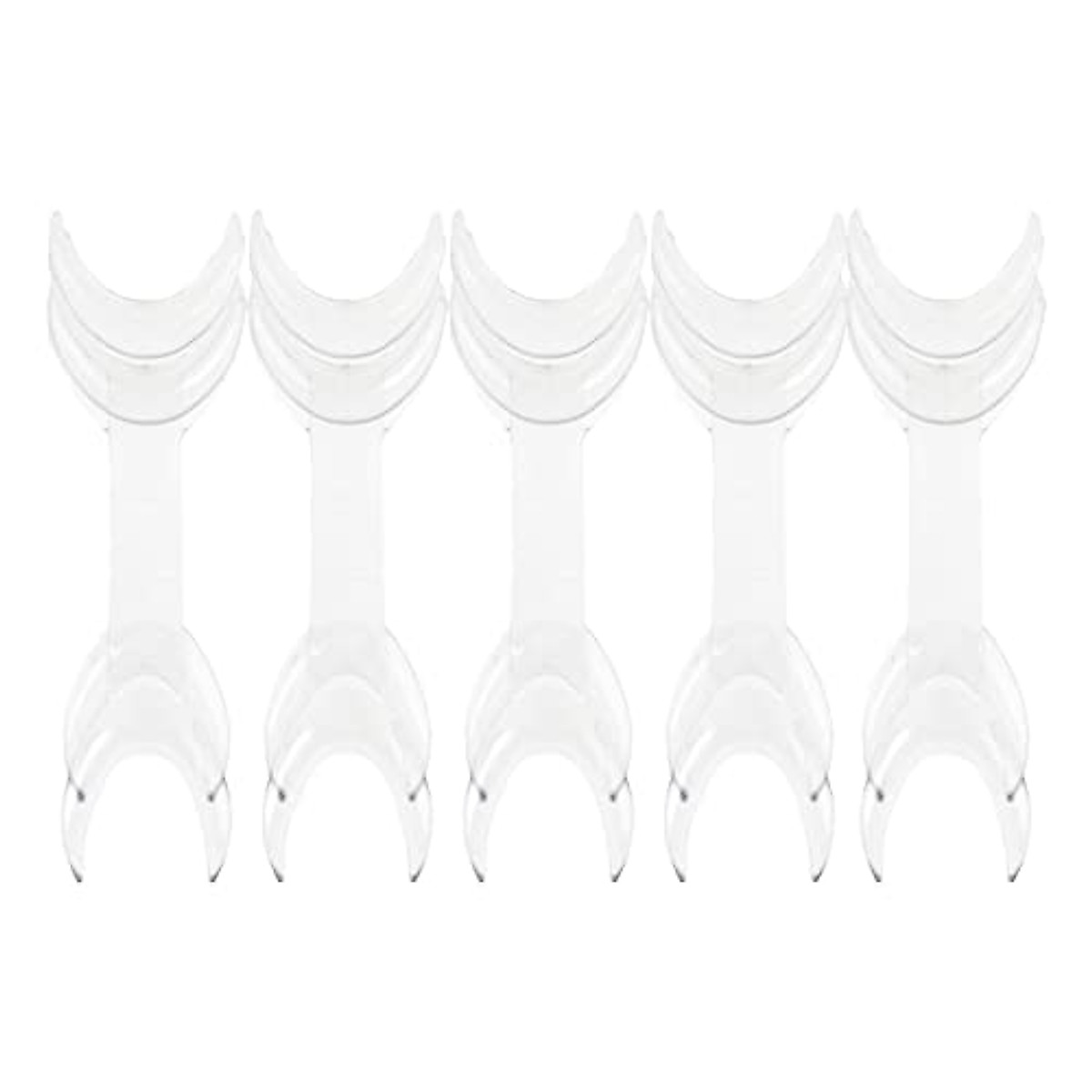 Tazrigo 10pcs Large Dental Double-headed T-Shape Intraoral Cheek Lip Retractor Openers