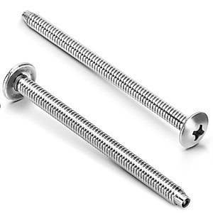 2-Pack 15528 Shower Faucet Escutcheon Screws Replacement for Moen - Escutcheon Trim Screws Shower Handle Cover Plate Screws for One-Handle Tub and Shower Faucets