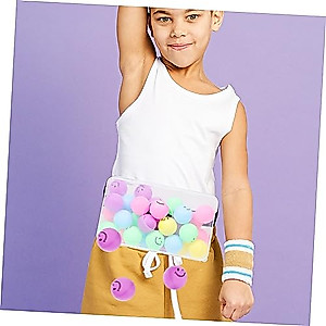 BESPORTBLE 1 Set Strap Shake Box Pong Balls Toy Hand Eye Coordination Training Toy Carnival Decoration Pong Toys for Outside Toys Decompression Toys Shaking Ball Game Kit Kids Toy