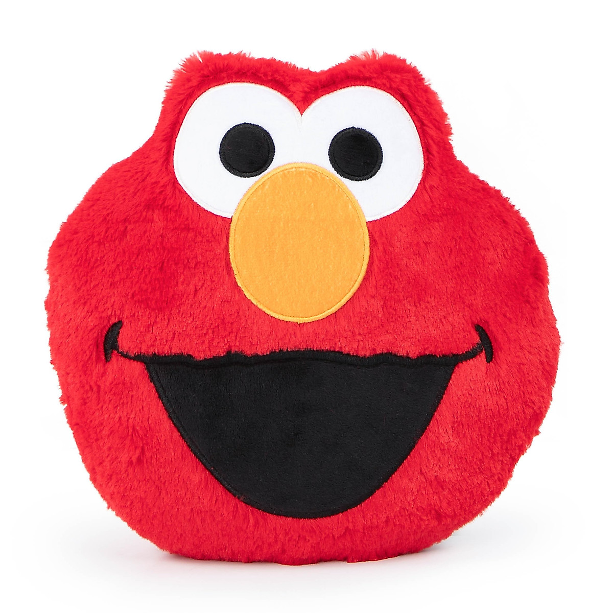 Jay Franco Sesame Street Elmo Plush Pillow and 40" Inch x 50" Inch Throw Blanket - Kids Super Soft 2 Piece Nogginz Set (Official Sesame Street Product)