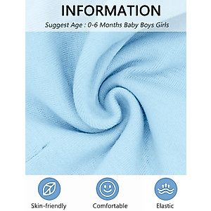 SEAUR Baby Girls Boys 4 Set Teddy Bear Ear Hats Mittens Socks Soft Cotton No Scratch Gloves Non Slip Comfortable Stockings