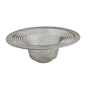 Mesh Sink Strainer, Prevents Sink Clogging From Food & Hair, Great for Stainless Steel Sinks, Set of 2