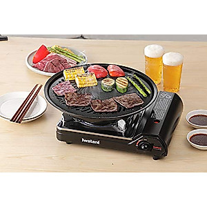 Iwatani Cassette Feu Butane VA-30 Camp Stove, one, Black