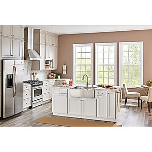 Moen 87028SRS Edwyn Spot Resist Sta Inless 1Handle Deck Mount Pulldown Kitchen Faucet, 7.5, Stainless Steel