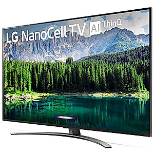 LG 49SM8600PUA Nano 8 Series 49" 4K Ultra HD Smart LED NanoCell TV (2019), Black