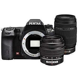 Pentax K-5 IIS 16.3 MP DSLR with 18-55mm DAL and 55-300 DAL Lens kit (Black)