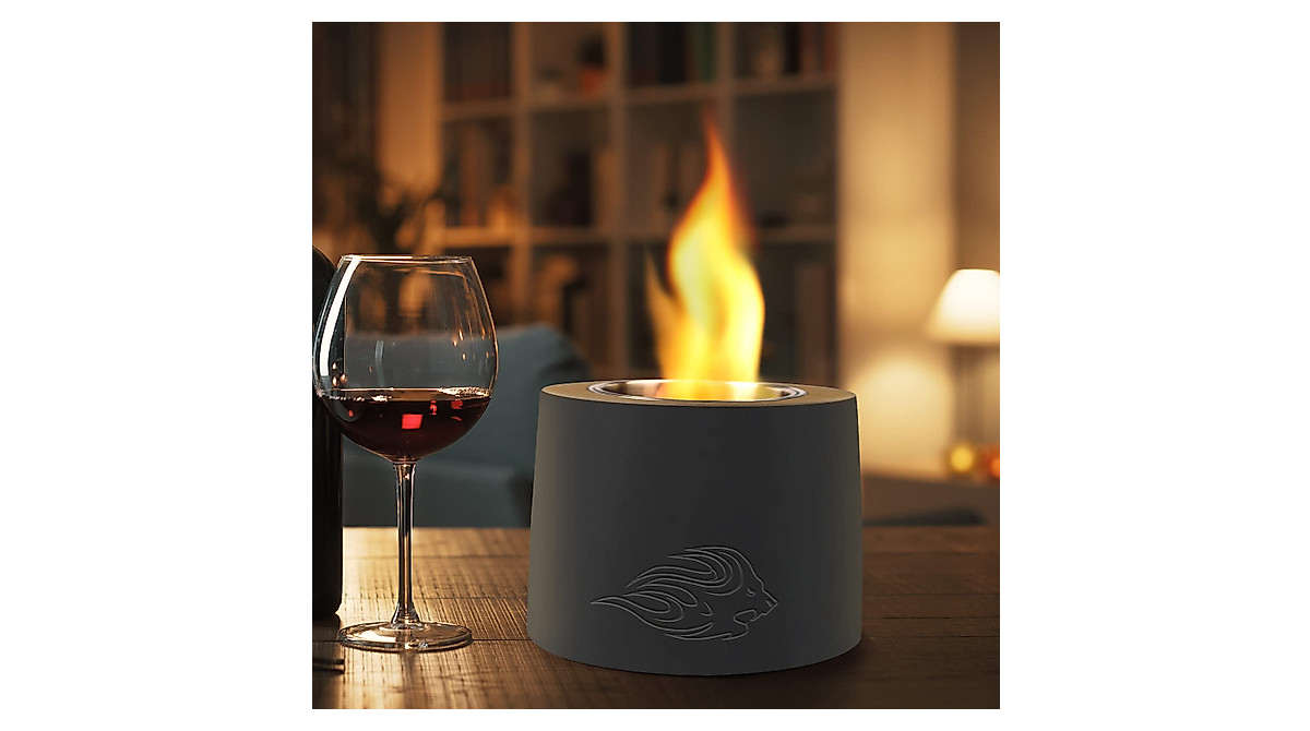 Table Top Fire Pit Bowl - Portable & Safe Indoor/Outdoor