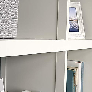 Sauder HomePlus 8-Cube Bookcase, White finish
