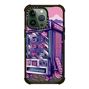 CASETiFY Ultra Impact Case for iPhone 13 Pro - Retro Vending Machine - Clear Black