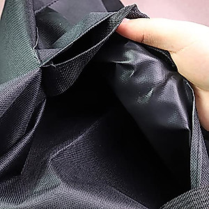 winner Eco Art Portfolio Tote Bag 20x26 in, A2 Size Waterproof Nylon Drawing with Stripe, Lightweight Poster Board Storage, Folder for Artwork Poster, Sketching, Student Portfolio,