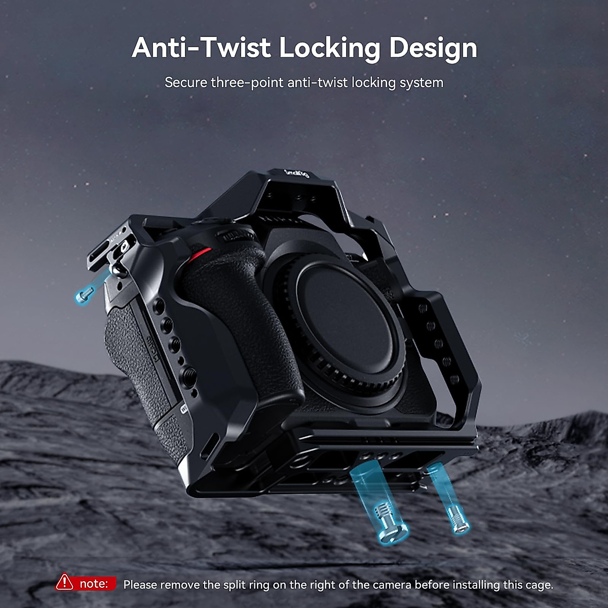 SmallRig Z 8 Camera Cage for Nikon Z 8, Anti-Twist Design and Aluminum Alloy Full Camera Cage, with Quick Release Plate for Arca-Swiss for Bird Shooting, Sports Shooting, Commercial Filming 3940