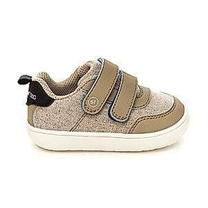 Stride Rite 360 Baby Boys Hayden Sneaker, Khaki, 3 Infant US
