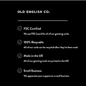 Old English Co. Beary Happy Birthday Card - Funny Birthday Greeting Card for Men, Women, and Children | Gift to Son, Daughter, Sister, Brother, Child | Blank Inside & Envelope Included