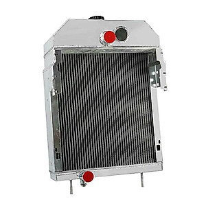 OzCoolingParts 361704R93-4 Row Core All Aluminum Tractor Radiator for Case International Farmall 300 & 350