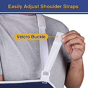Ultrassist Arm Sling for Shoulder, Elbow, Wrist Injuries, Arm Sling Suitable for Adults with Lightweight and Breathable - Large Size