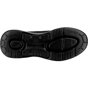 Skechers Men's Gowalk Arch Fit-Athletic Workout Walking Shoe with Air Cooled Foam Sneaker, Black, 8