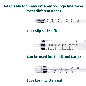 100 Pcs 1.5Inch 21Ga Glue Dispenser Head for Liquid Measuring and Refilling, Inks, Plants, Industrial, Lab (Cyan 21Ga)