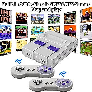 Retro Game Console with 620 Video Games,Classic Mini Game System with Wireless Controller, HDMI HD and AV Output Plug and Play Game Console,Retro Toys Gifts Choice.