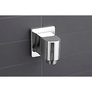 KOHLER K-98350-CP Awaken Wall-Mount Supply Elbow, Polished Chrome 2.25 x 2.00 x 2.31 inches
