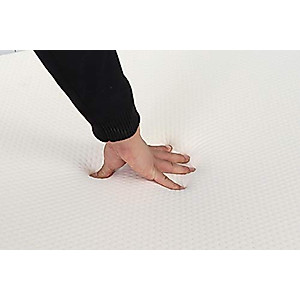 Folding Bed and Thick Memory Foam Mattress with Wheels Guest Beds 500 lbs Max Weight Capacity Bed (74.8x31.4x10.6 inch, 3 Fold Bed)