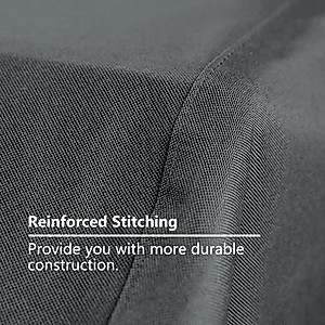 ANANMEI Waterproof Patio Chair Cover 4 Pack (37.5 W x 39.25 D x 38.5 H inches) for Outdoor Swivel Chair/Lounge Deep Seat Cover, Heavy Duty and Waterproof Outdoor Patio Furniture Covers, Grey