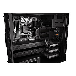 be quiet! Pure Base 600 | ATX Midi Tower PC Case| 2 Pre-Installed Pure Wings 2 Fans | Silver | BG022