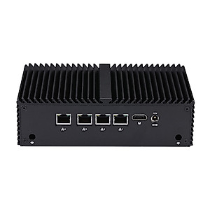 Qotom Q790G4 4 LAN Router Celeron J6412 8G RAM 32G mSATA,Desktop AES-NI Firewall Appliance Fanless Mini PC