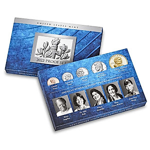 2022 S 10 Coin Clad Proof Set in OGP with CoA and Gold Gift Bag Proof