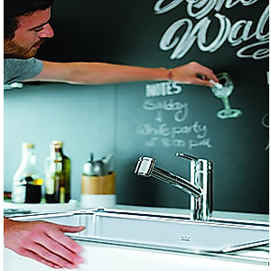 Kindred CSLA2522-7-1N Creemore 25-in LR x 22-in FB x 7-in DP Drop In Single Bowl 1-Hole Stainless Steel Kitchen Sink, 25" x 22"