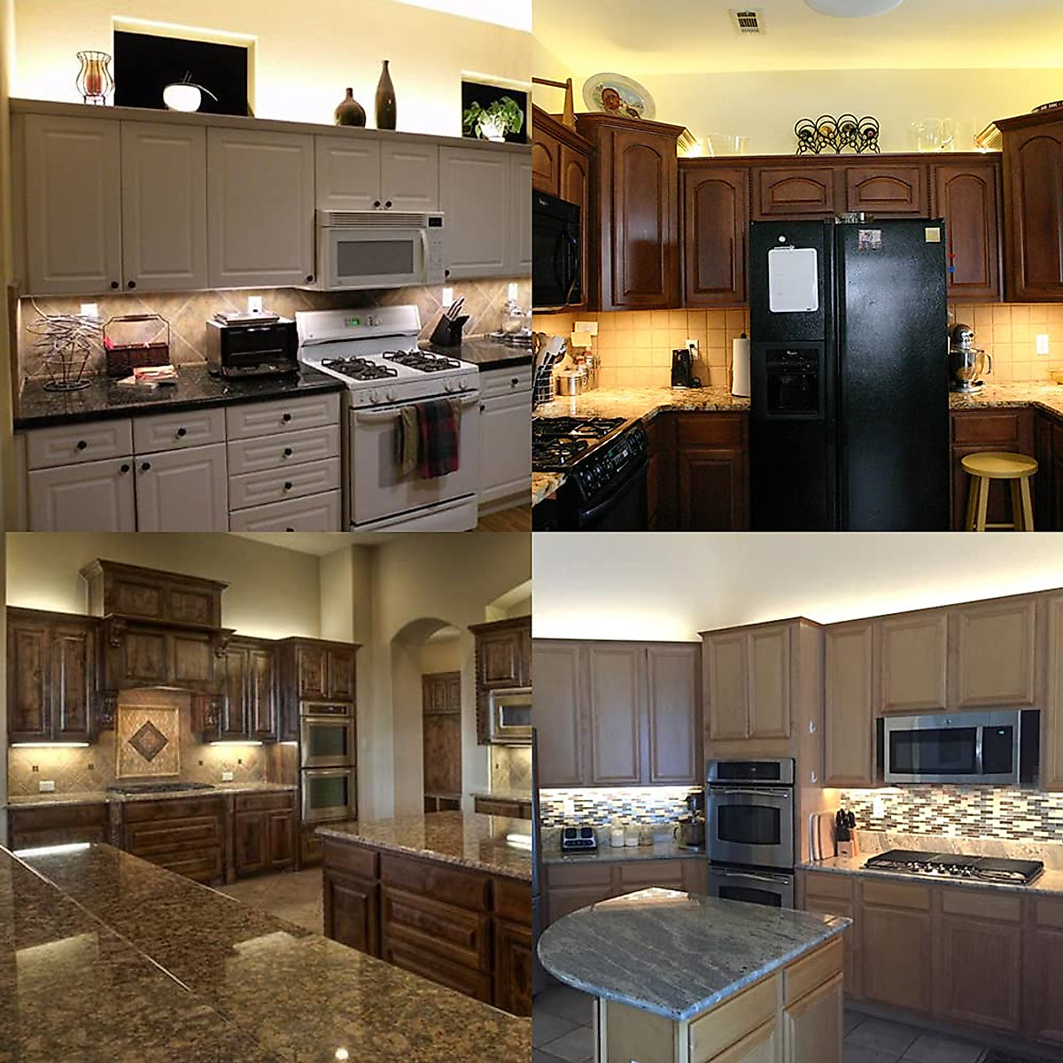 Lvyinyin Under Cabinet LED Light Bar 12inch, Single Counter Light for Kitchen Shelf Cupboard, Display Cases Back Lighting, Closet Light, 120V Wall Plug in, On Off Switch, 2 Light Bars, Daylight