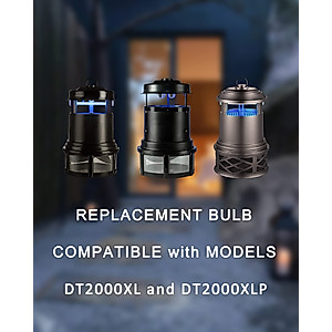 Dichroma 32050 6-Watt Replacement Bulbs Compatible with DynaTrap DT2000XL and DT2000XLP, 9 Inch T5 Dynatrap 1 Acre Mosquito & Flying Insect Trap Replacement UV Bulb - 4 Pack
