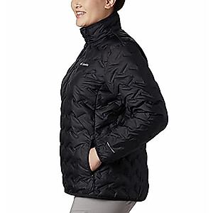 Columbia Women's Delta Ridge Down Jacket, Black, Medium