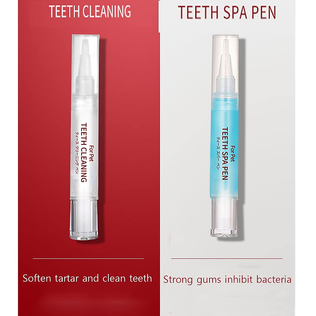 alievoke Pet Teeth Repairing Kit, Puppy Teeth Repairing Kit, Pet Dog Cat Teeth Cleaning Pen Set for Dental Care (1 PCS)