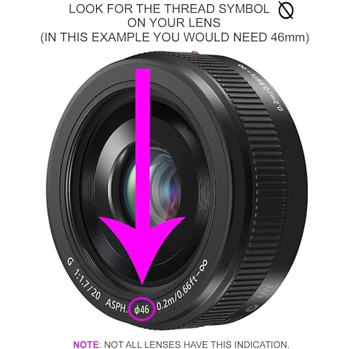 10x High Definition 2 Element Close-Up (Macro) Lens for Nikon, Canon, Sony, Panasonic, Fujifilm, Pentax & Olympus DSLR's (40.5mm)